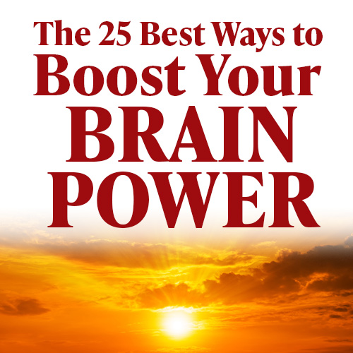 25 Best Ways To Boost Your Brain Power