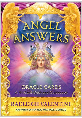 Angel Answers Oracle Cards - A 44-Card Deck and Guidebook